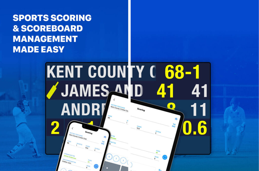 Cricket Scoreboard Software | LED Displays for Clubs & Schools