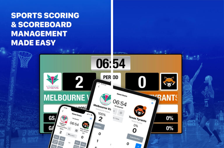 Netball Scoreboards UK | LED Court Displays & Timers